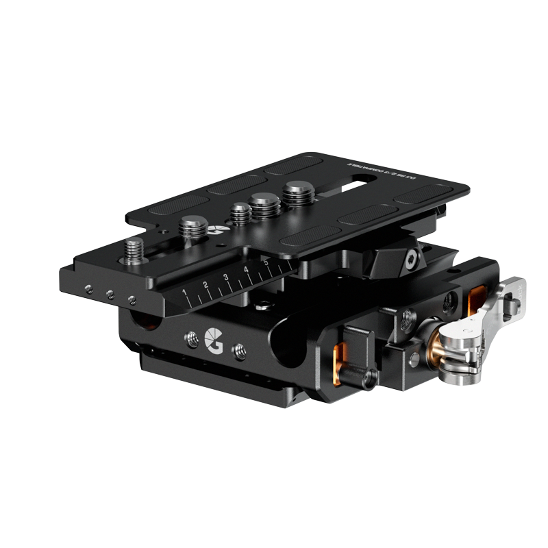 LeftField 3 QR Baseplate for RED V-RAPTOR (DJI RS 4 & RS 3) – Bright ...