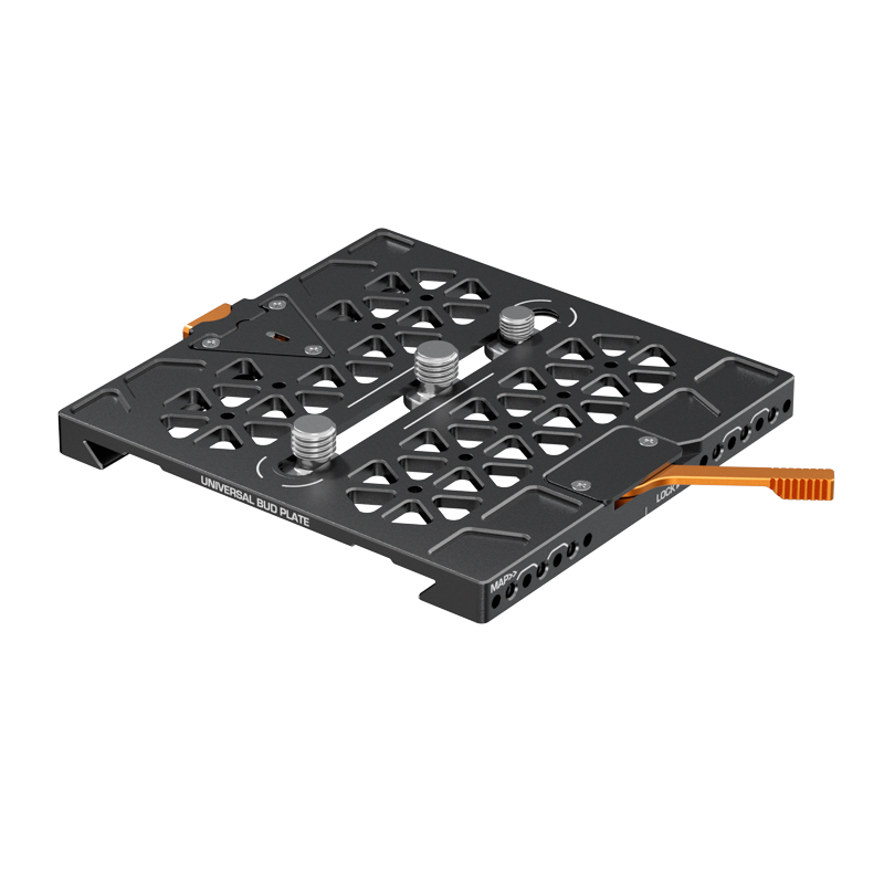 Universal BUD Plate – Bright Tangerine